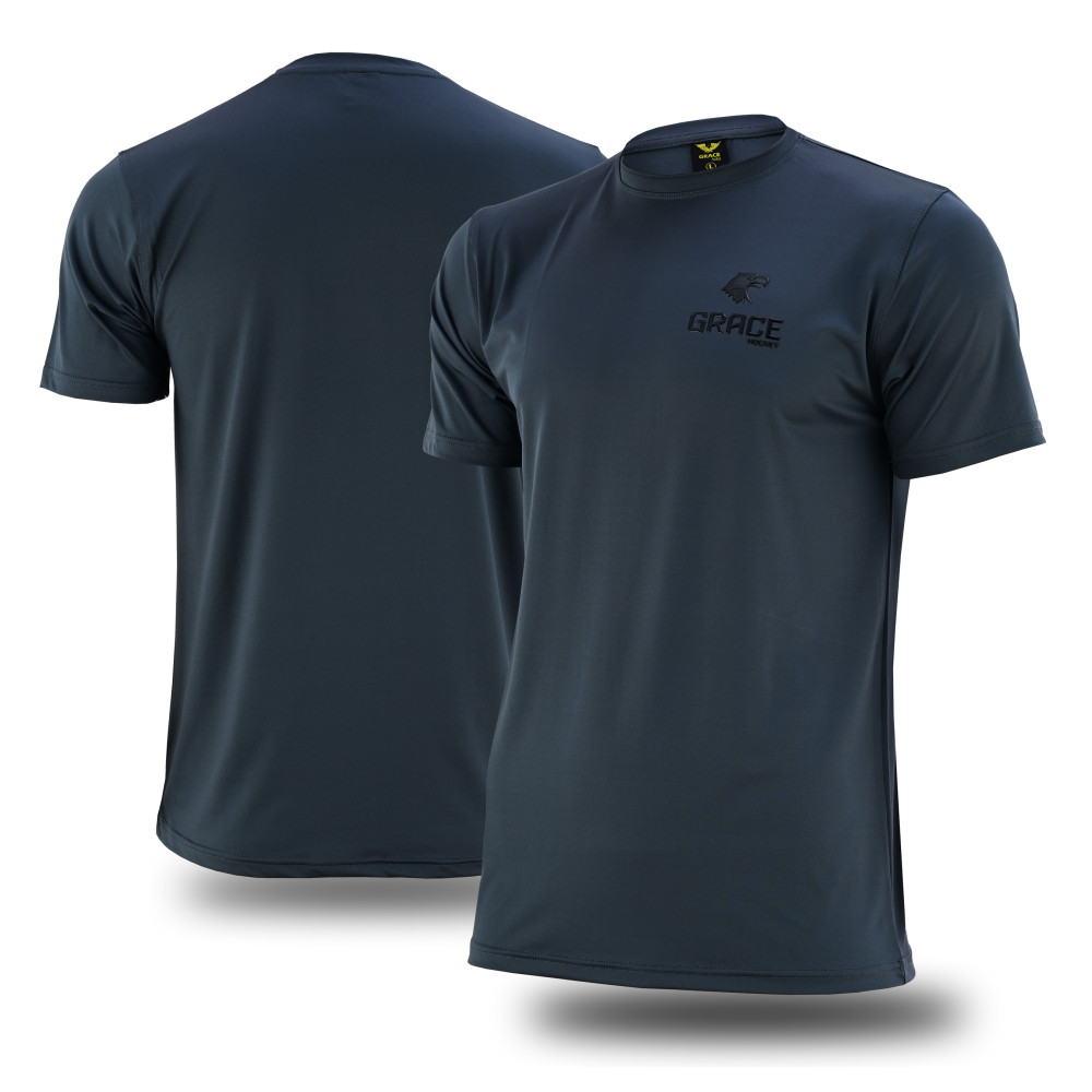 Grace Short Sleeve Shirt-Grey